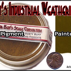Doctor Ben's Scale Consortium Dusty Buff Weathering Pigment 2 Ounce Jar ...