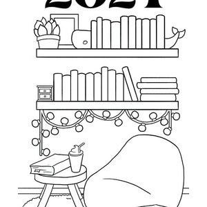 2024 Book Reading Tracker Printable, Bullet Journal Printable ...