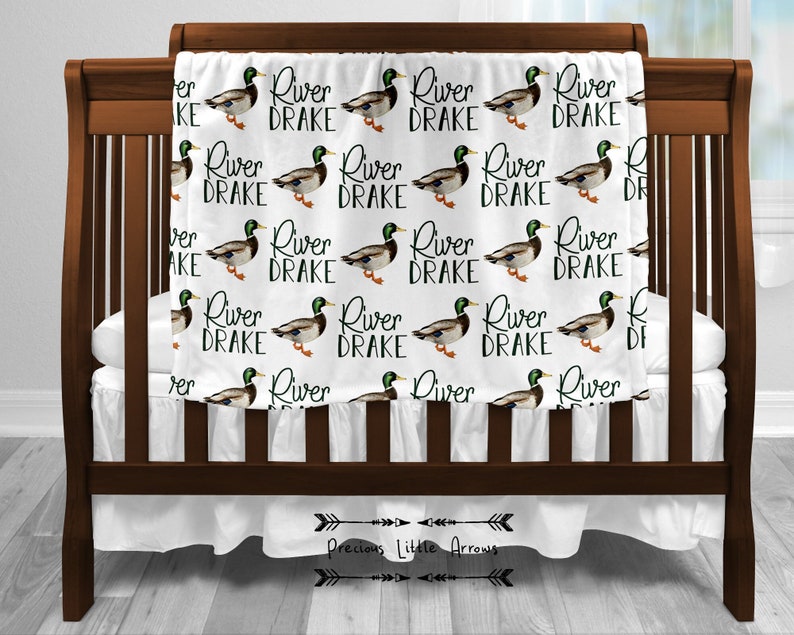 Duck Hunting Milestone Blanket / Duck Hunter Baby Blanket/ - Etsy
