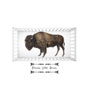 Personalized Buffalo Crib Sheet / Bison Custom Crib Sheet / Custom ...