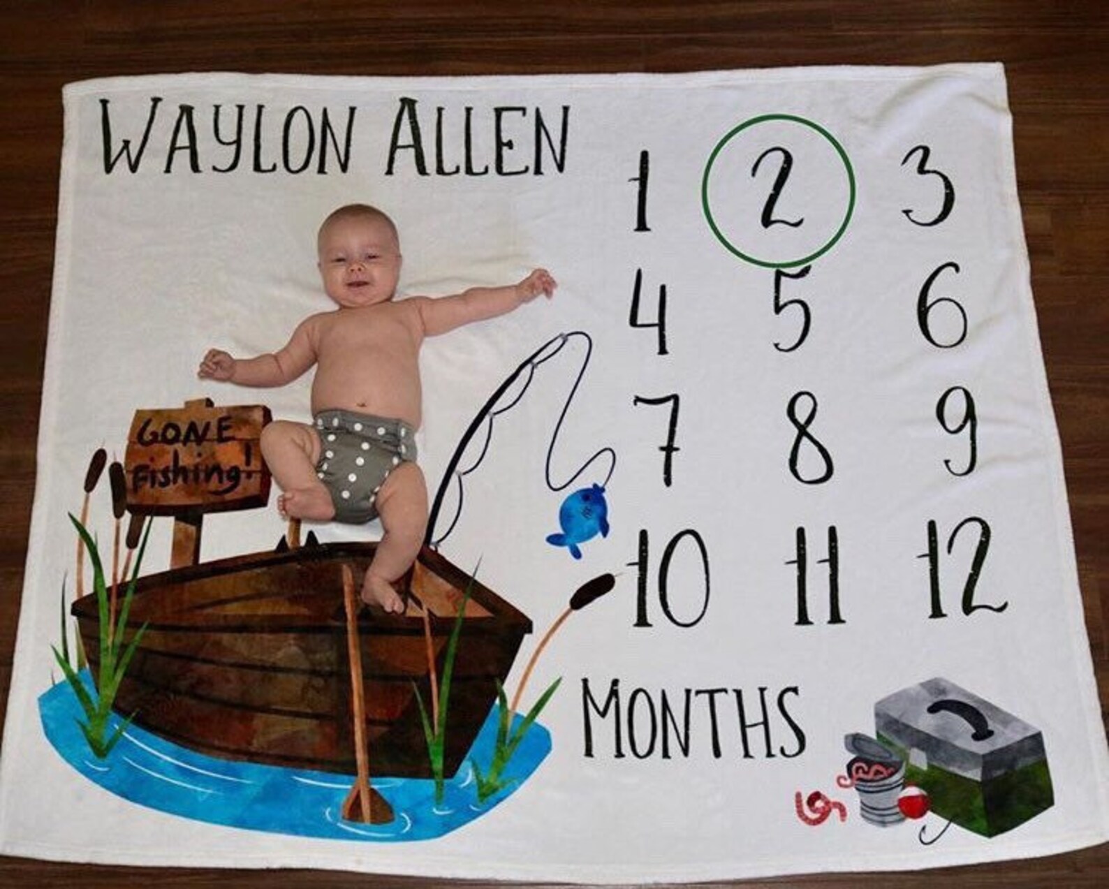 Fishing Crib Sheet / Custom Fishing Bedding / Fishing Nursery/ - Etsy