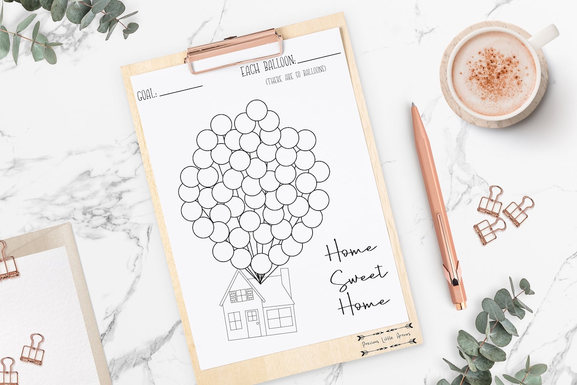 Mortgage Payoff Tracker Printable, Visual Payment Tracker, Home Payoff ...