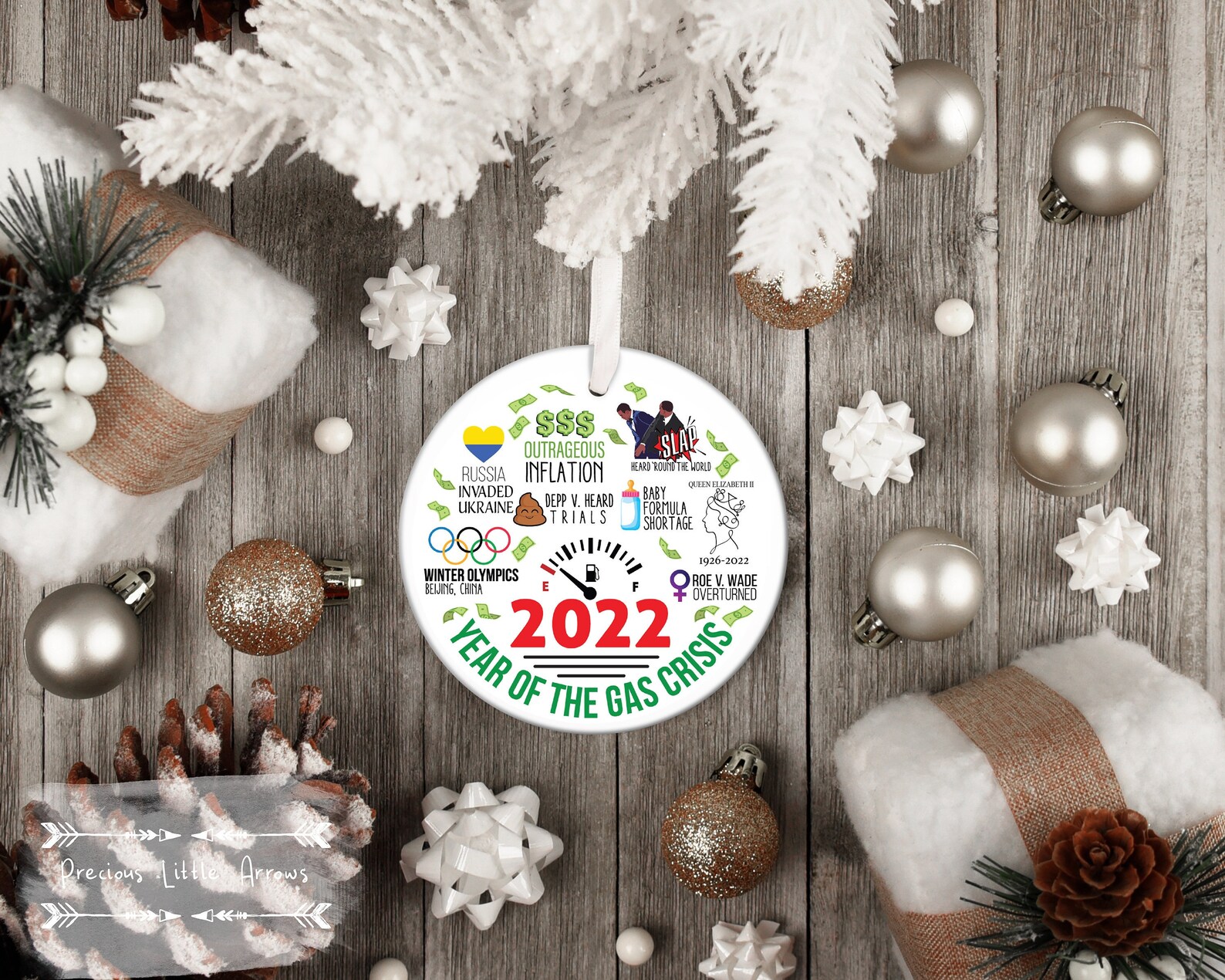 2022 Current Event Ornament 2022 in Review Ornament 2022 - Etsy