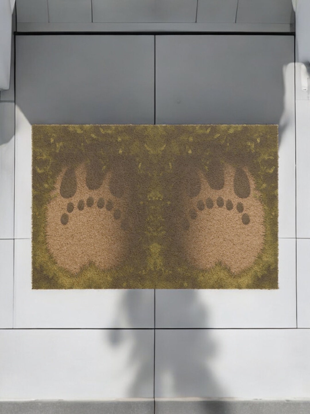 Ghibli Inspired Giant Footprint My Neighbor Totoro Door Mat Satsuki ...