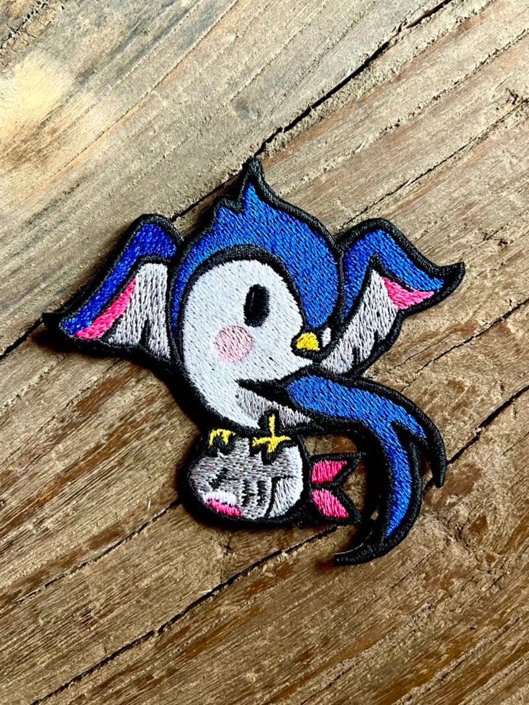 TKDK Tokidoki 3.5 Embroidered Blue Rondine Bird Patch - Etsy