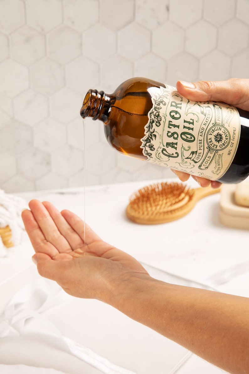Organic COLD PRESSED, Hexane Free Castor Oil - Etsy