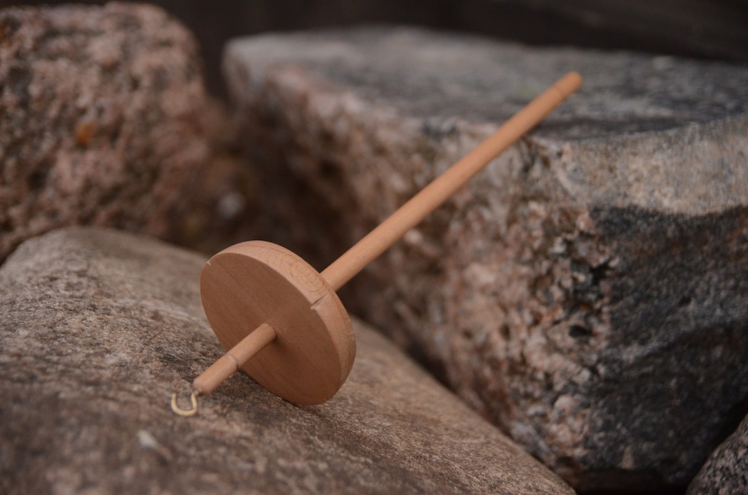 Drop Spindle, Hand Spindle, Spindle for Spinning Wool, Vytu Vatu Clear ...