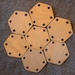 Tablet Weaving Cards Hexagonal Tablets Six Holes Tablets - Etsy