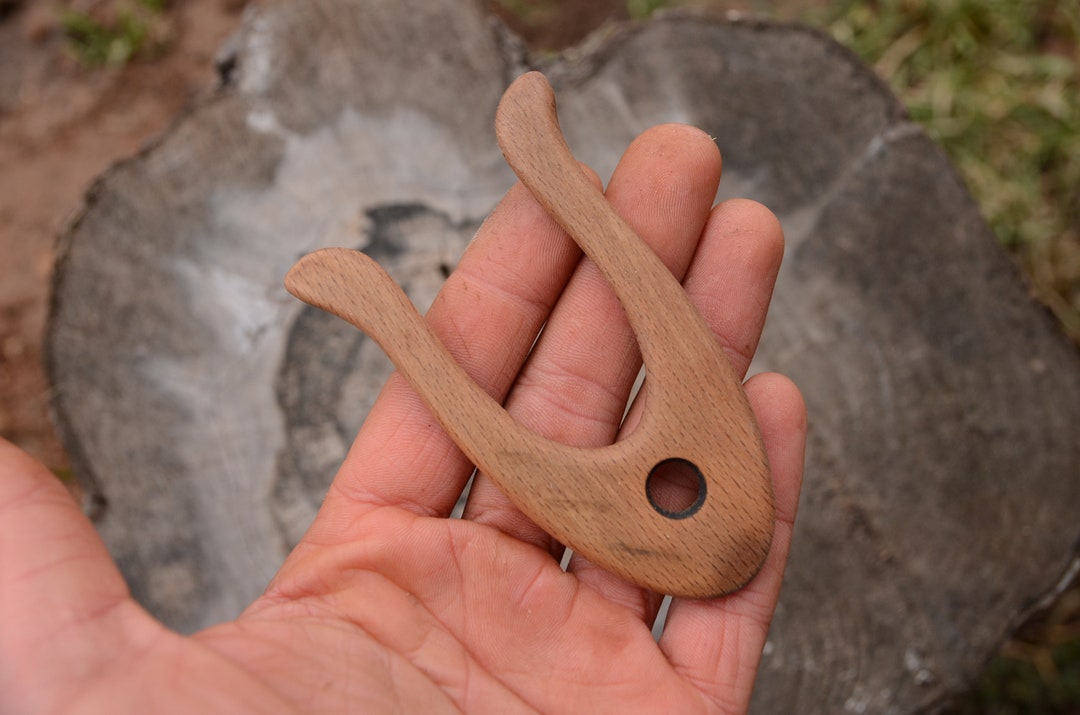 Lucet, Knitting Fork, Weaving Fork, Cord Making, Wooden Lucet Fork ...