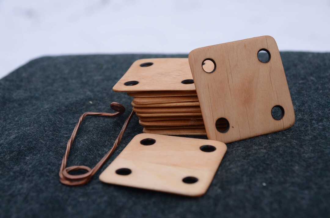 Tablet Weaving Cards Card Weaving Tablets Medieval Art Vytu - Etsy