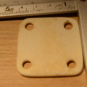 Bone Weaving Tablets Small Weaving Tool 4x4 Weaving Cards - Etsy