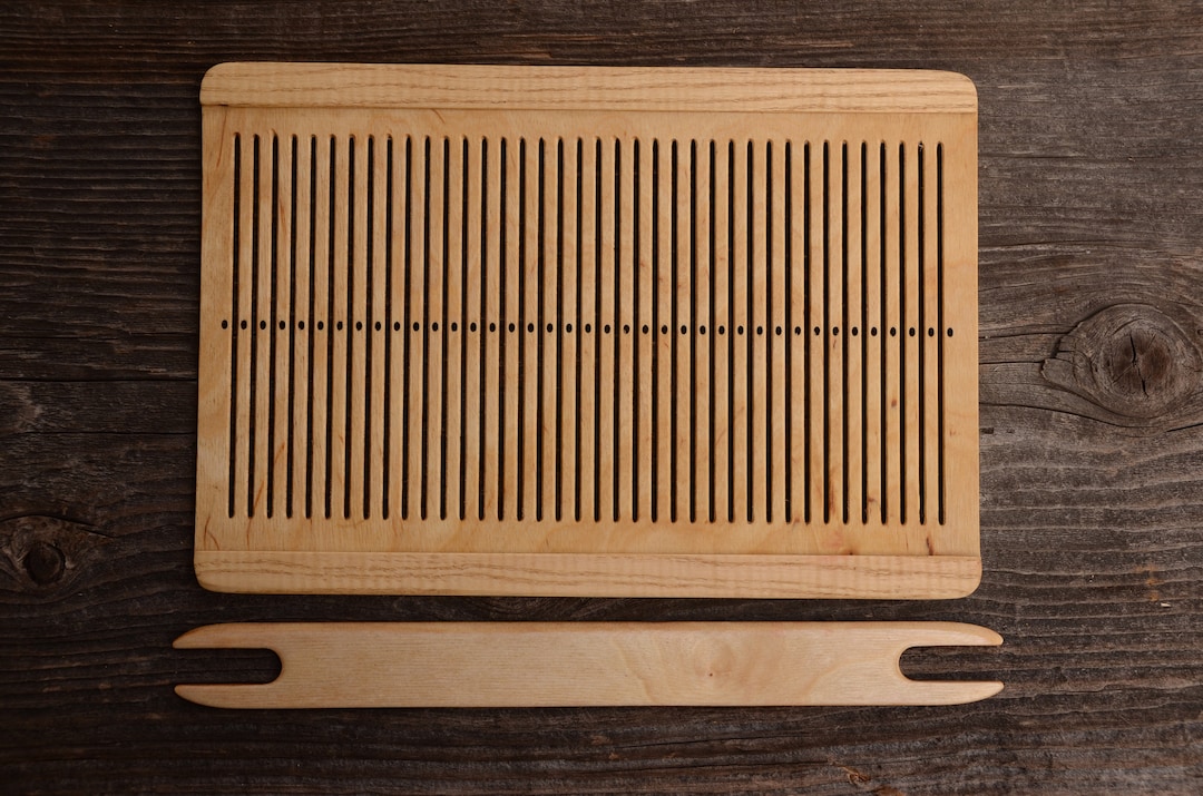 Rigid Heddle, 39 Holes, ASH Wood Trimming, Weaving Board, Weaving Plate ...