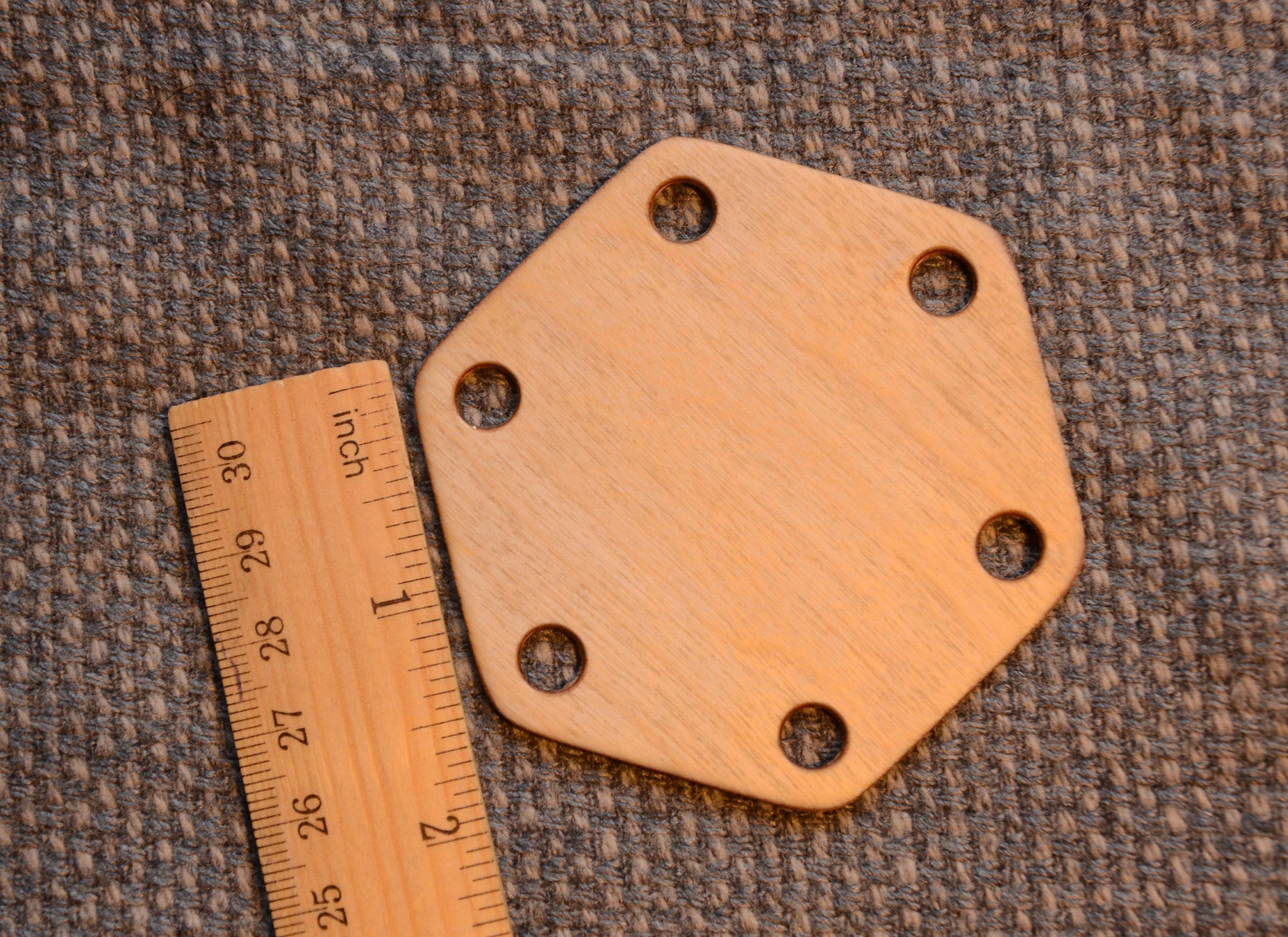 Tablet Weaving Cards Hexagonal Tablets Six Holes Tablets | Etsy