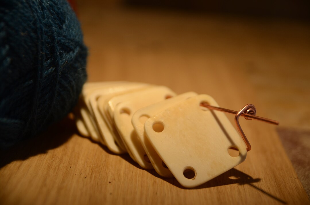 Bone Weaving Tablets Small Weaving Tool 4x4 Weaving Cards - Etsy
