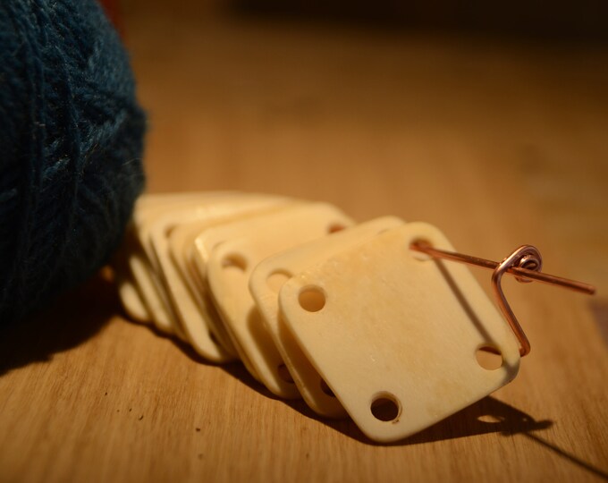 Bone Weaving Tablets, Small Weaving Tool, 4x4, Weaving Cards, Tablet ...
