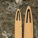 Set of 2 Shuttles, Netting Shuttle, Horn Beam Wood, Weaving Shuttle ...