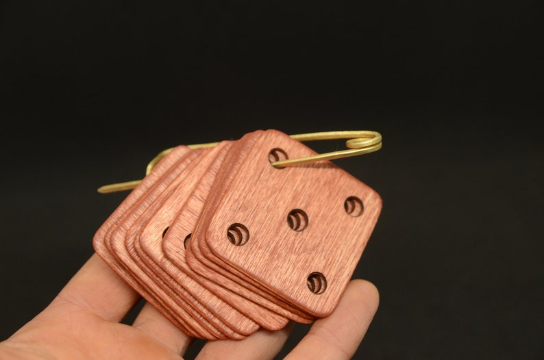 Tablet Weaving Cards /5 Holes Weaving Cards/ Wooden Tablets / | Etsy