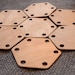 Tablet Weaving Cards Hexagonal Tablets Six Holes Tablets - Etsy