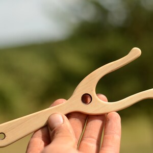 Lucet With Handle, Knitting Fork, Medieval Lucet, Weaving Fork, Cord ...