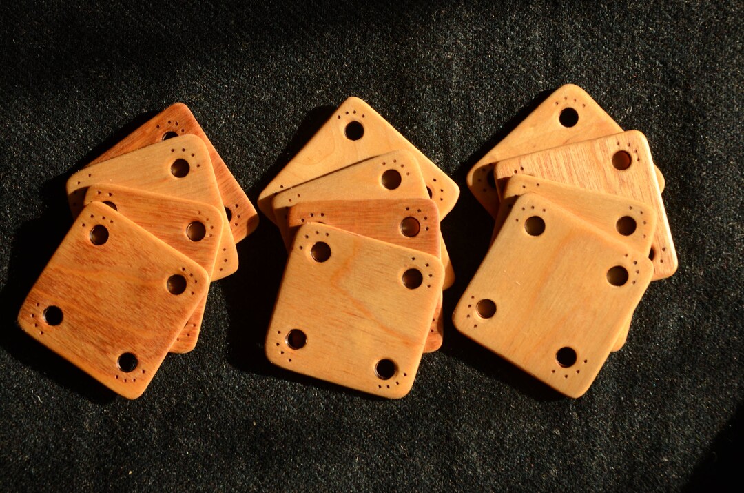 Tablet Weaving Cards / Wooden Weaving Tablets / Decorated Cards ...