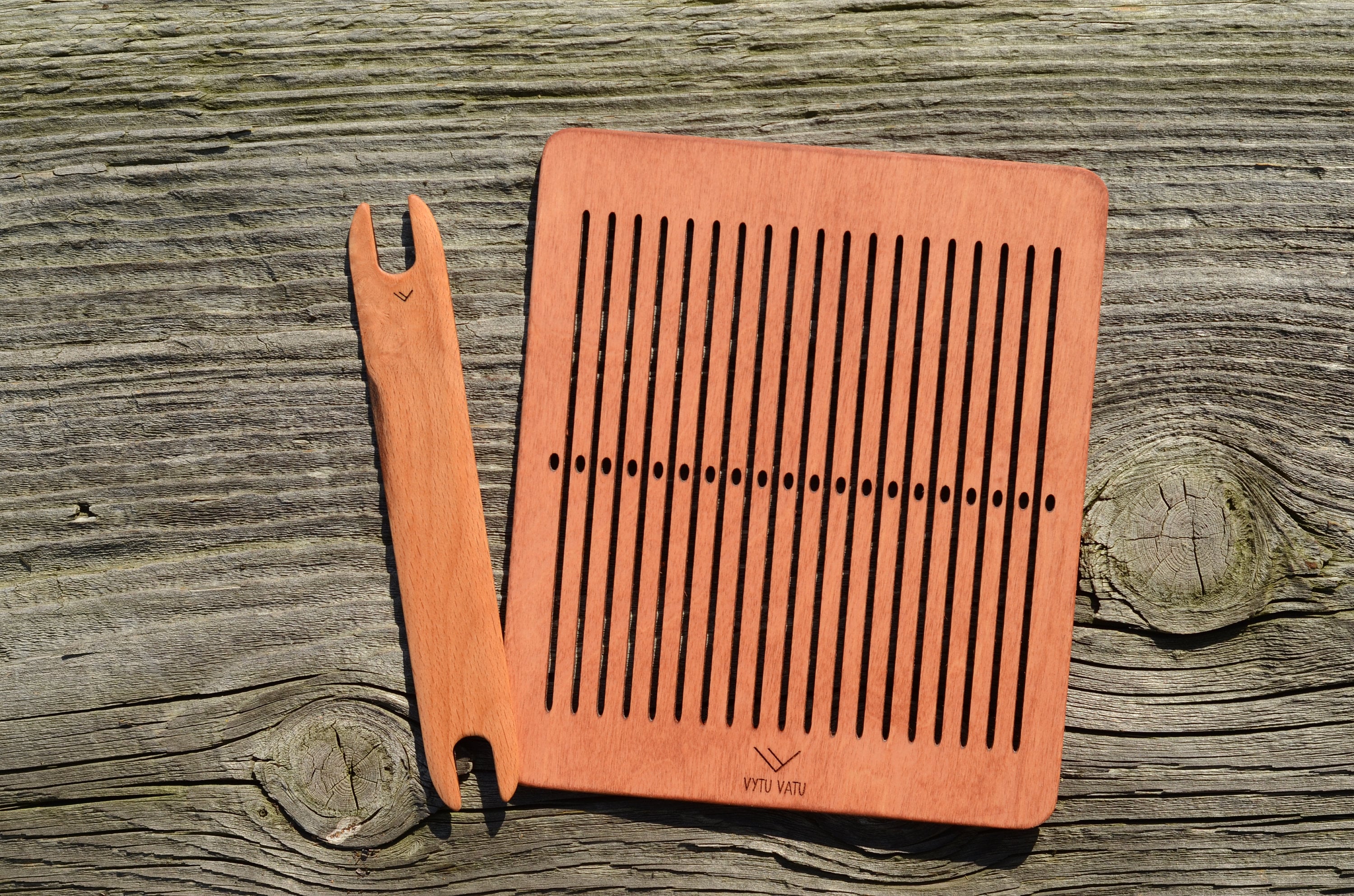 Rigid Heddle With Shuttle/ Braid Weaving/ Backstrap Loom/ - Etsy