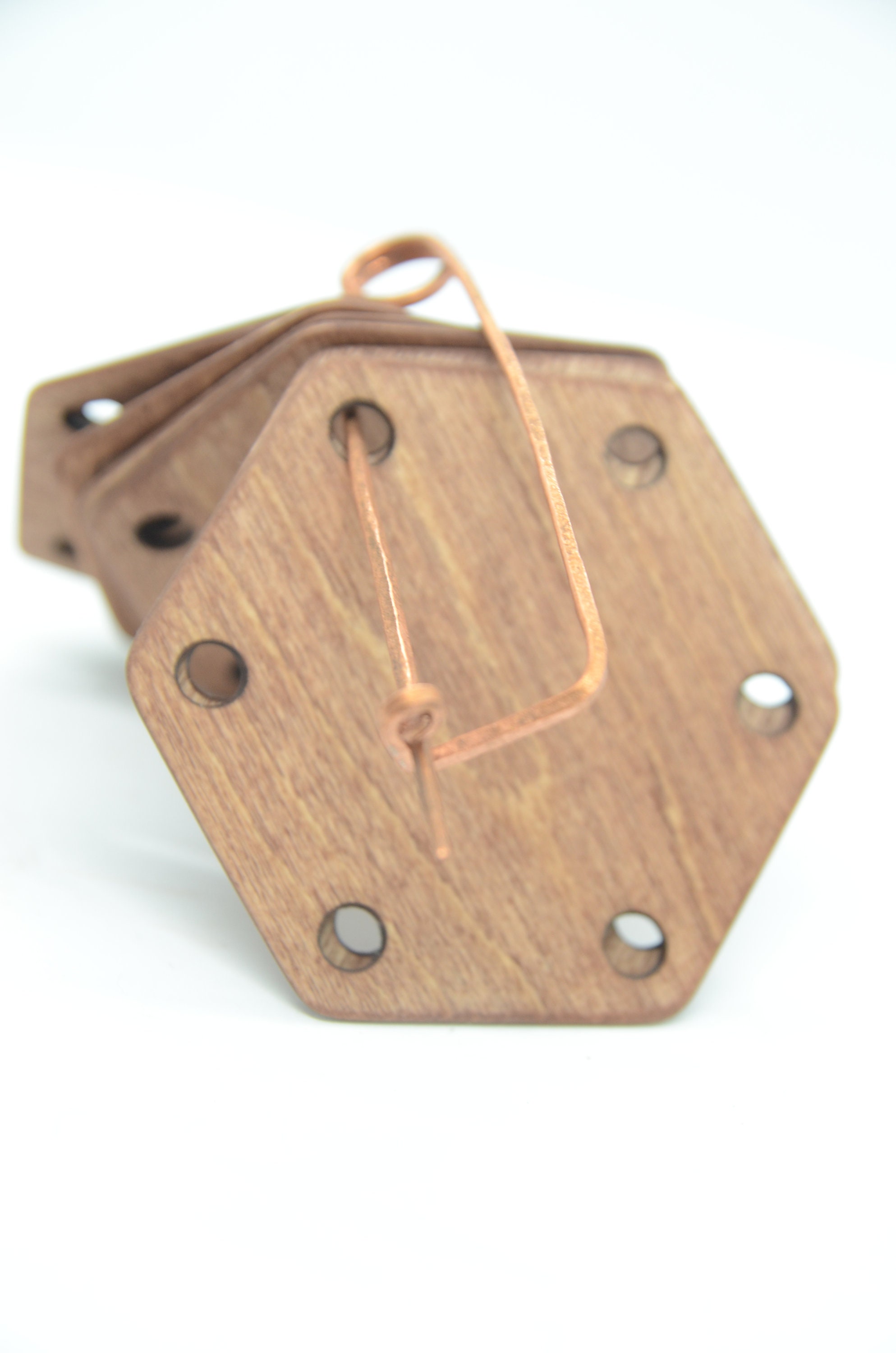 Weaving Tablets / Hexagonal Tablets / 6 Holes Cards / Dark | Etsy