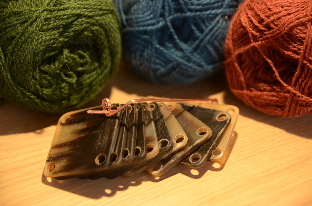 Horn Weaving Tablets. Horn Weaving Cards, Tablet Weaving, Viking ...