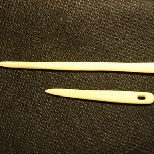 Set of 3 Nalbinding Needles / Nalbinding Needle / Wooden Needle ...
