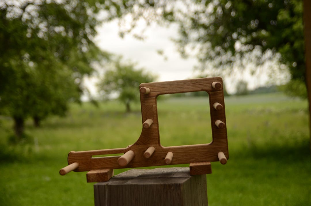 Oaken Inkle Loom, Weaving Loom, Table Loom, Ethno Art, Viking Craft ...