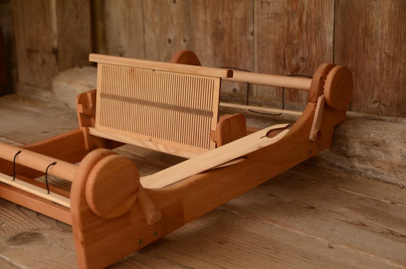 Premium Rigid Heddle Loom – Solid Wood | Fully Assembled | Double ...