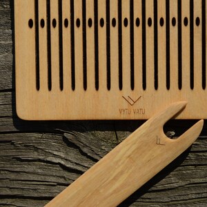 Double Hole Rigid Heddle, Heddle for Weaving, Heddle With Shuttle ...