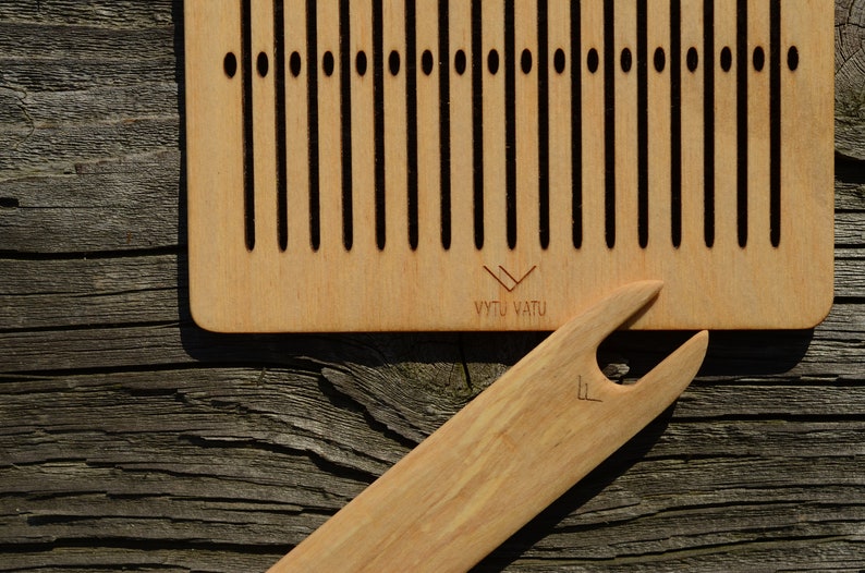 Double Hole Rigid Heddle Heddle for Weaving Heddle With | Etsy