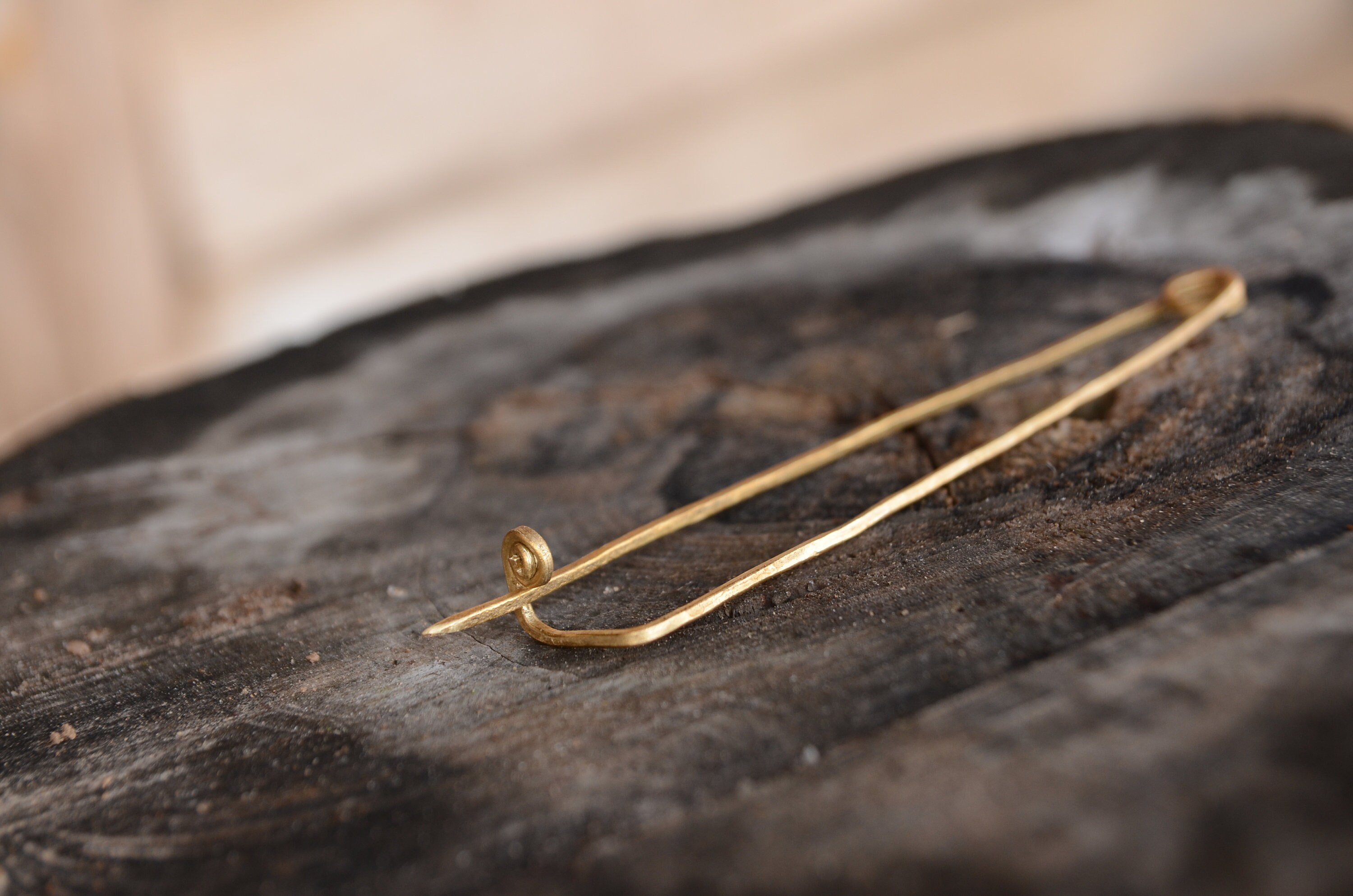 Set of 3 Bronze Pins 11 13 20cm Pins for Tablet Weaving - Etsy