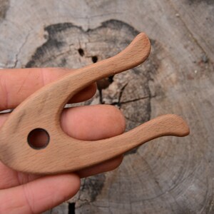 Lucet, Knitting Fork, Weaving Fork, Cord Making, Wooden Lucet Fork ...