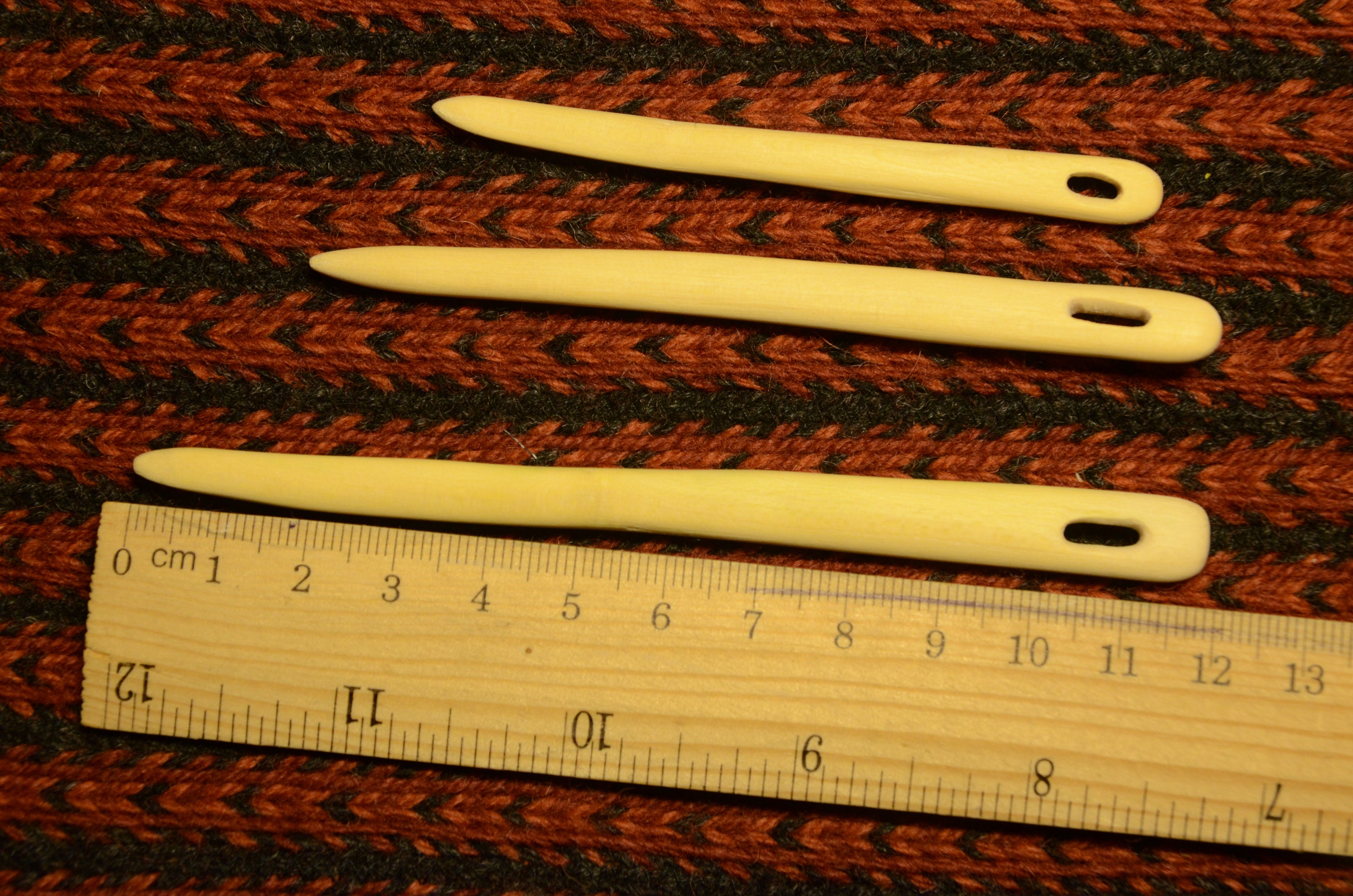 Set of 3 Nalbinding Needles / Nalbinding Needle / Wooden - Etsy Canada