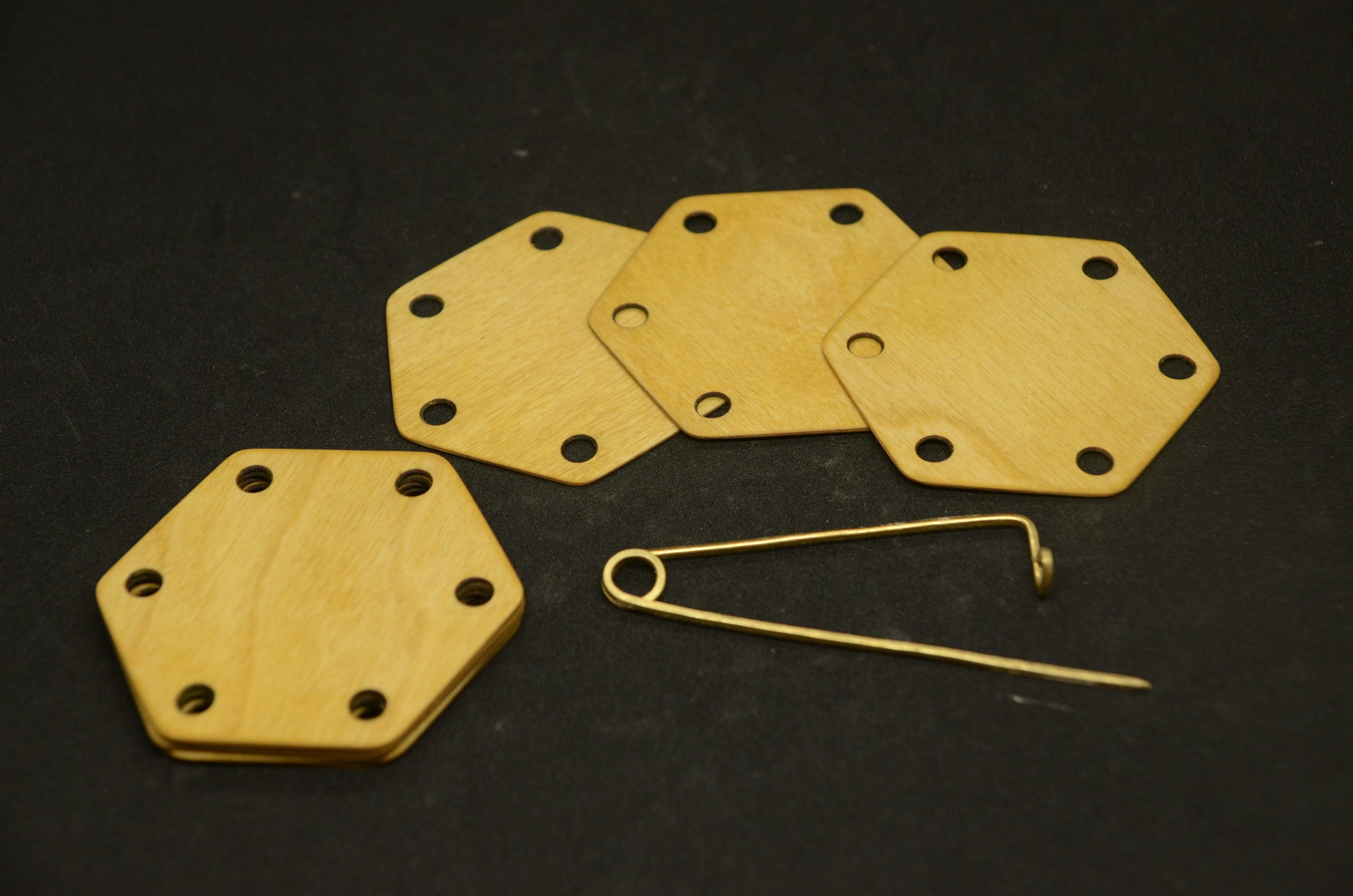 Hexagonal Tablets for Weaving / 6 Holes Tablet Weaving Cards / | Etsy