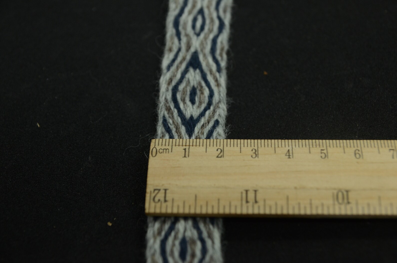 Tablet Weaving Braid/ Viking Trim / Card Woven Belt / Handwoven Woolen ...