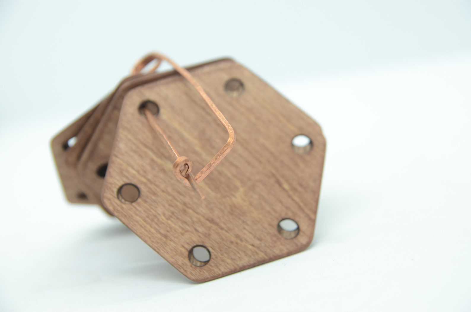 Weaving Tablets / Hexagonal Tablets / 6 Holes Cards / Dark | Etsy