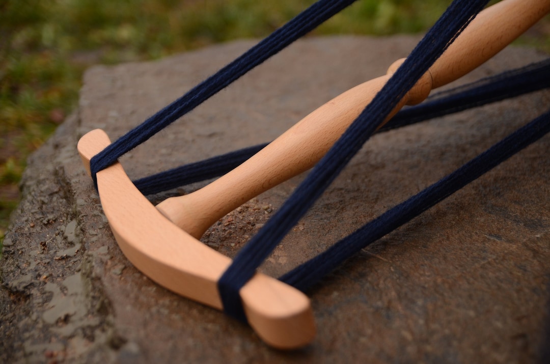 Niddy Noddy, Yarn Winder, Skein Winder, Wooden Skein Maker, Vytu Vatu ...
