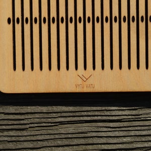 Double Hole Rigid Heddle, Heddle for Weaving, Heddle With Shuttle ...