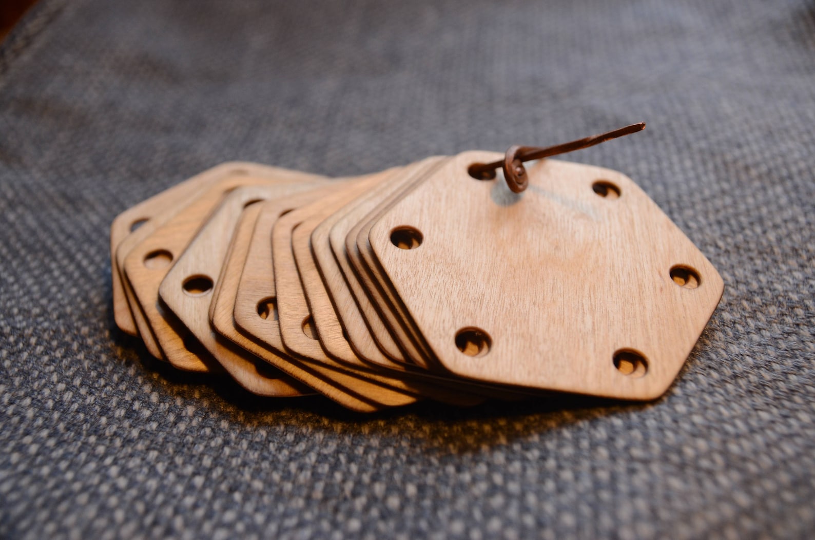 Tablet Weaving Cards, Hexagonal Tablets, Six Holes Tablets, Braid Belt ...