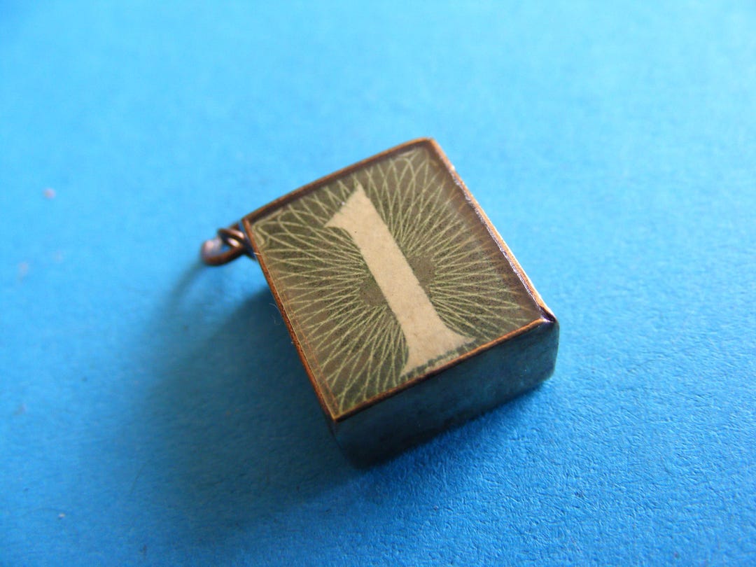 Vintage 9ct Gold GBP British 1 Pound Note Charm Pendant Charms 9k 375 ...