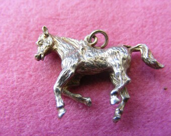 Mustang Horse Running Stallion Mascot Charm - Etsy