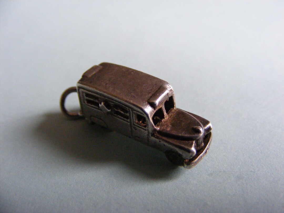 Vintage Sterling Silver Charm: Ambulance Opens to Patients in Bed (P ...