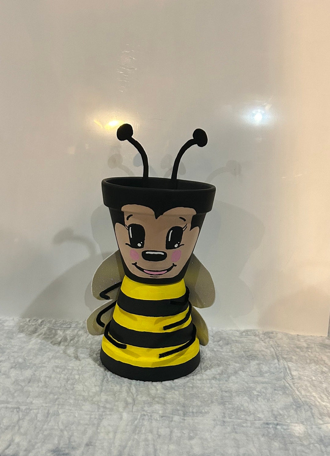 Bumblebee Terracotta Pot - Etsy