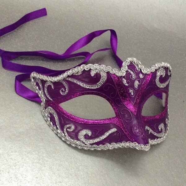 Purple Masquerade - Etsy