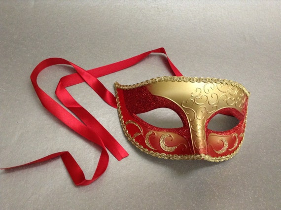 Red And Gold Masquerade Ball Gowns