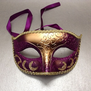 Mardi Gras Masquerade Ball Mask Pair Carnival Parade Costume Cosplay ...