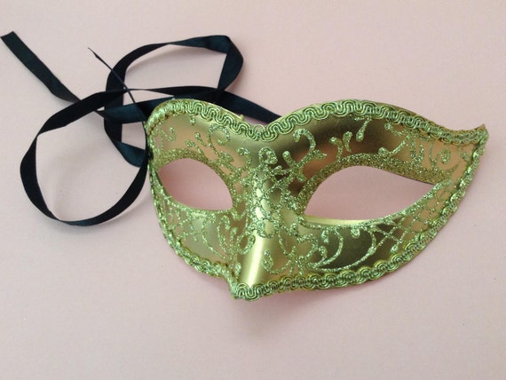 Gold Masquerade Ball Mask for Girls and Petite Faces Women | Etsy