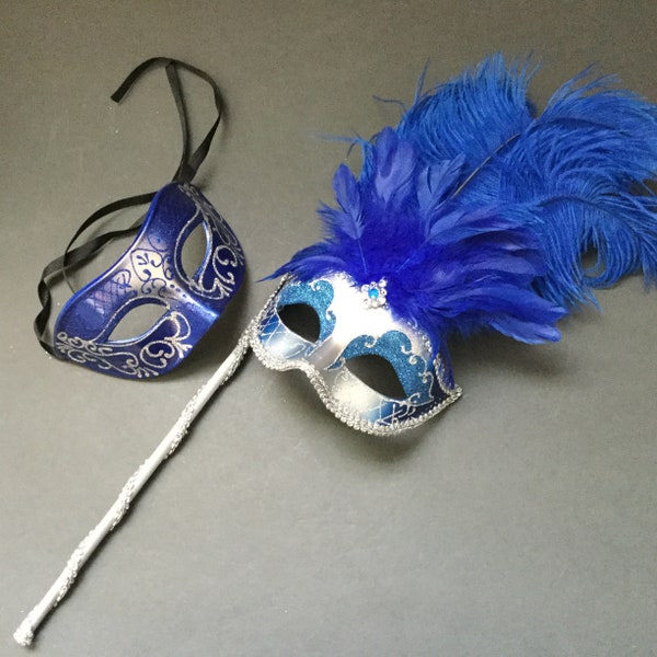 Mask on a Stick - Etsy